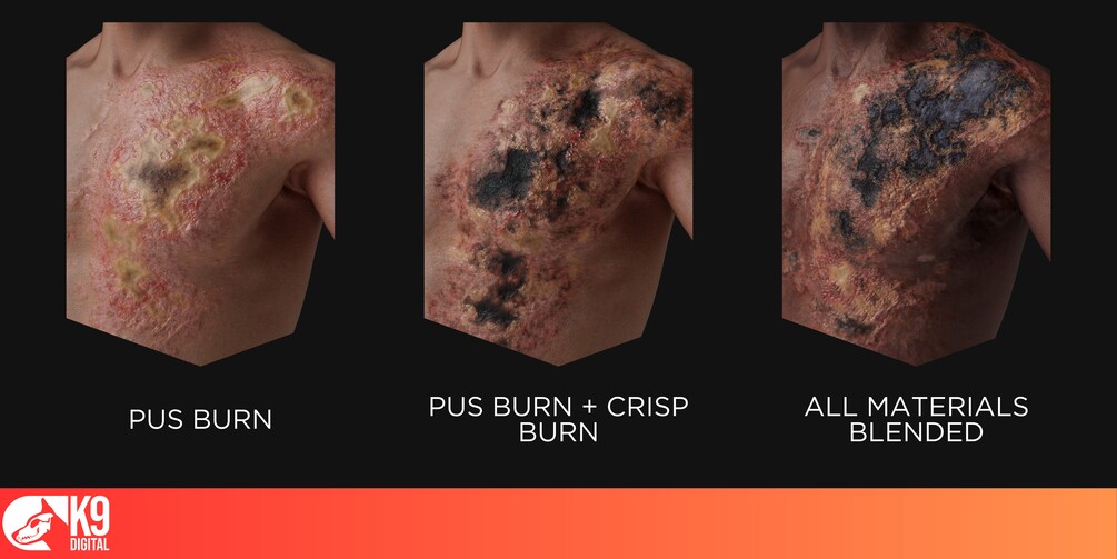 PBR Burn Pack - 5 Smart Materials