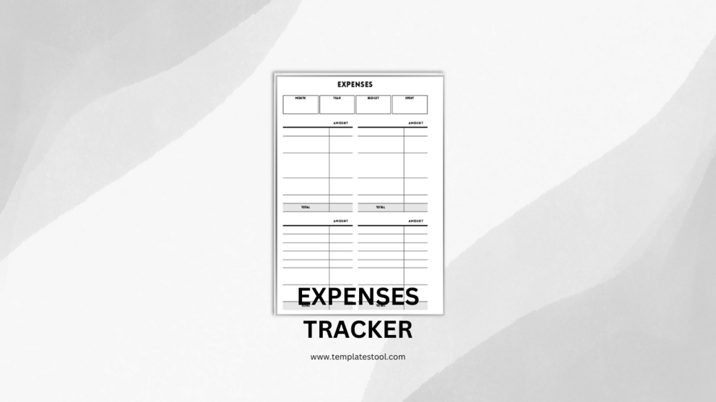 Free Expenses Tracker