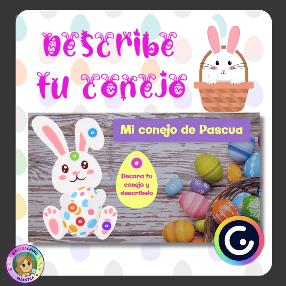 EASTER: Describe tu conejo