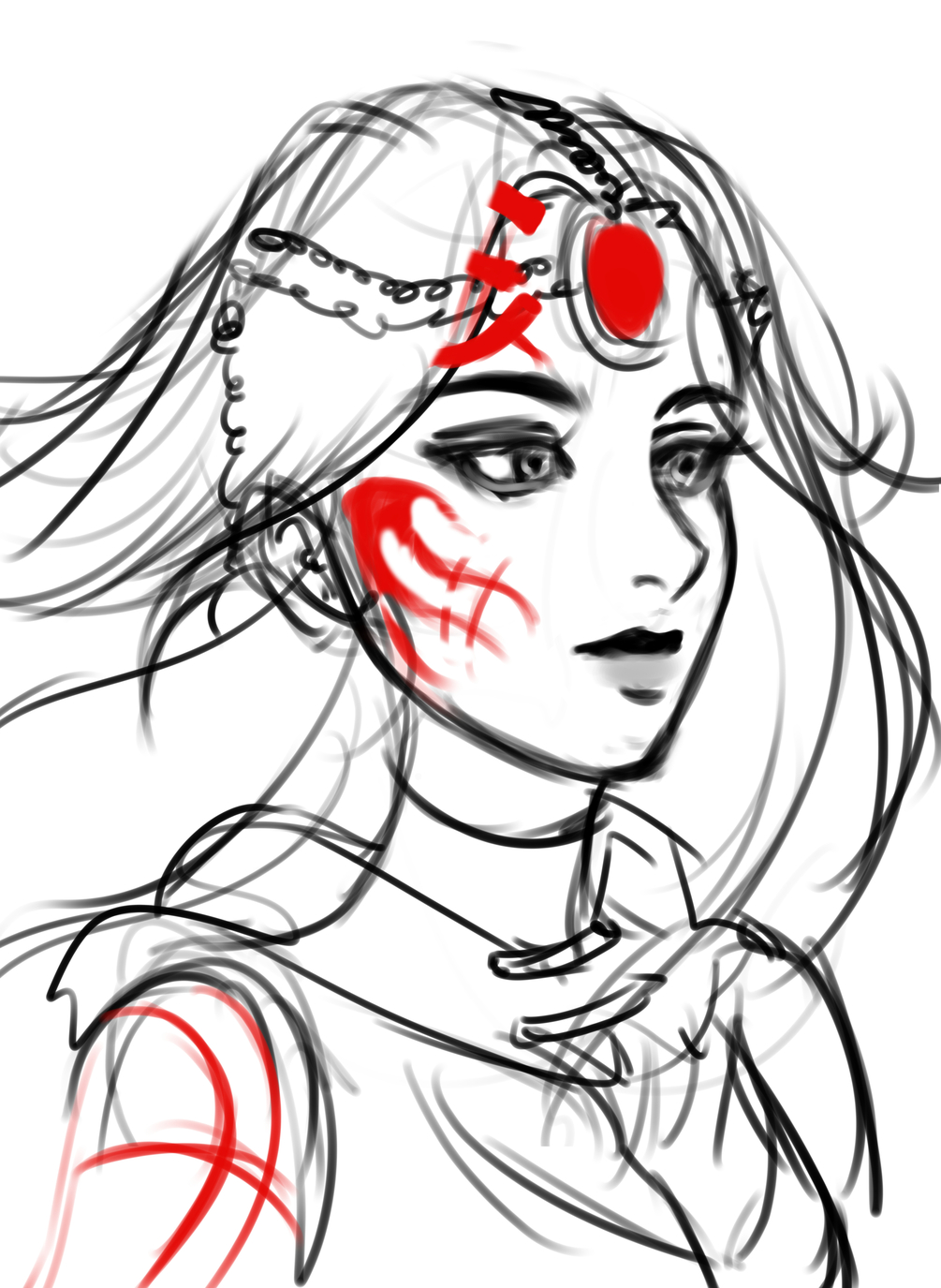 The Scarlet Princess Portrait Commision