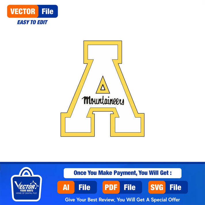 Appalachian State University, Appalachian State University logo vector ...