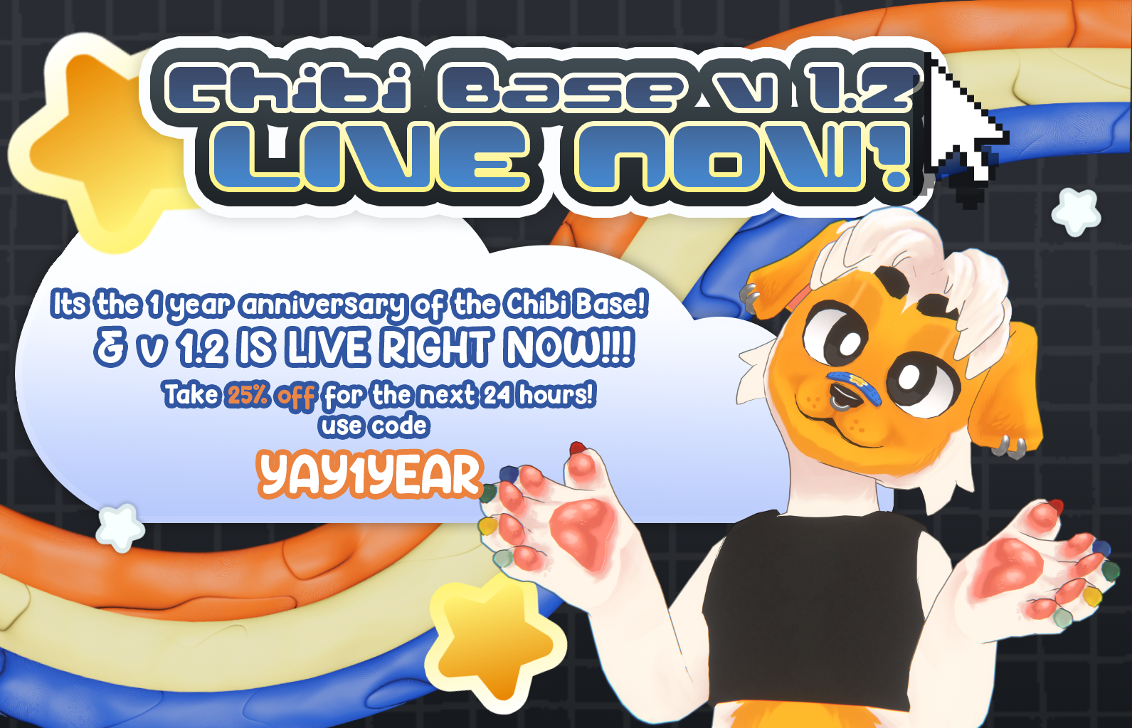 🎉 CHIBI v1.2 LIVE NOW + ANNIVERSARY SALE! 🎉 - skip4D
