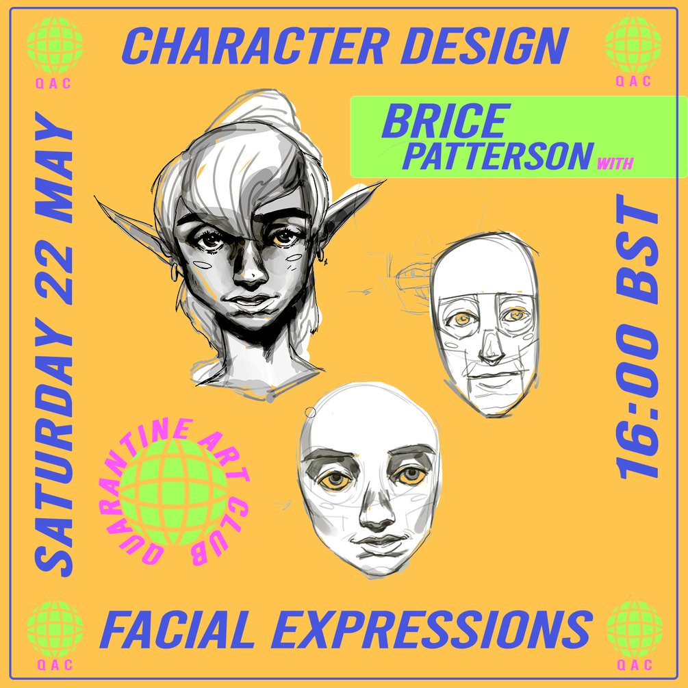 Character Design & Facial Expressions with Brice Patterson (1 Hour ...