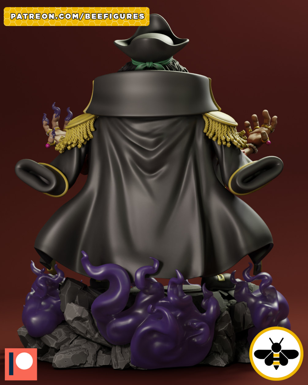 Black Beard - Chibi
