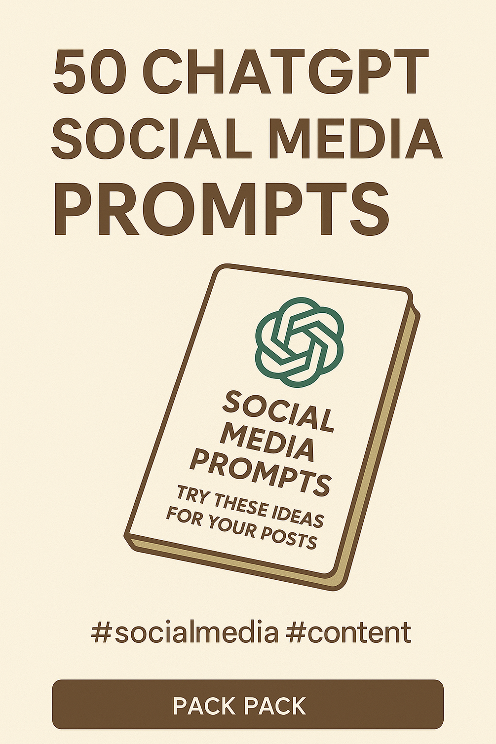 Social Media Prompt Book – 50+ AI-Ready Prompts for Content Creation