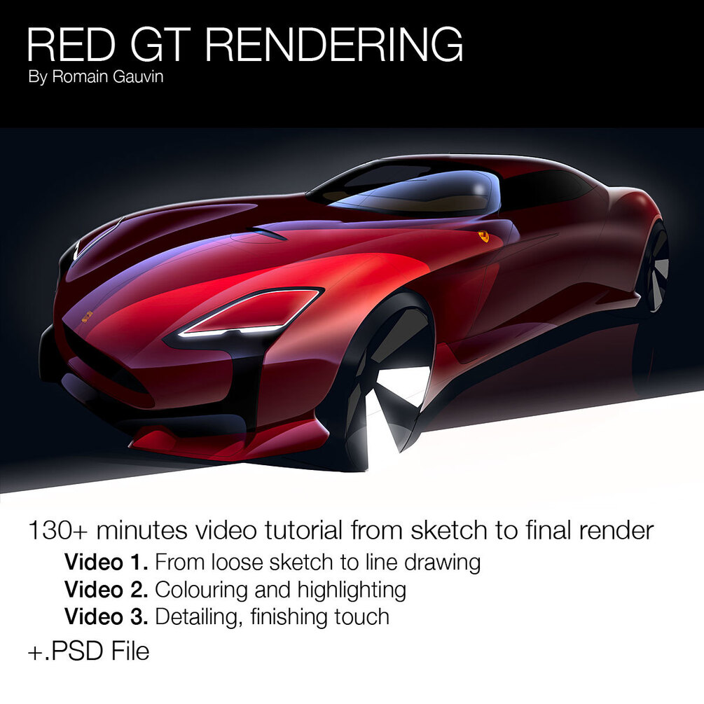 Red GT Rendering Tutorial