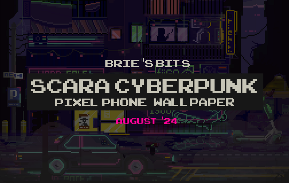 Scara Cyberpunk - Phone Wallpaper