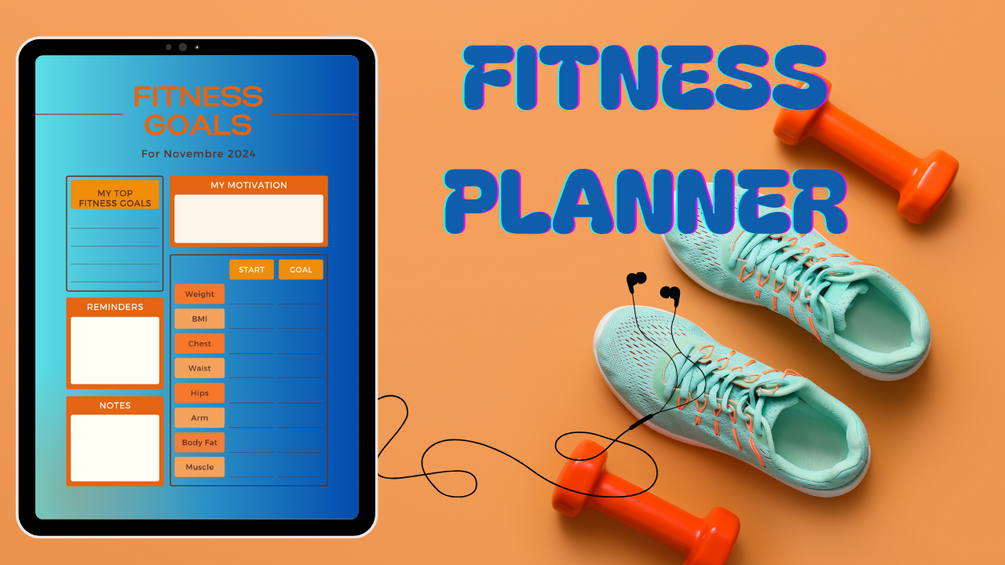 Fit & Focused: Your Ultimate Digital Fitness Planner