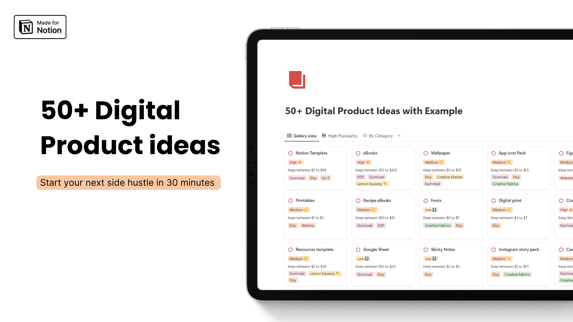 50+ Digital Product Ideas with Examples! - Poonam Sharma