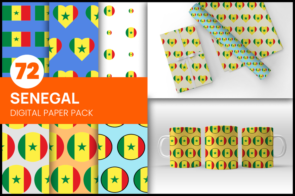 Senegal Seamless Patterns