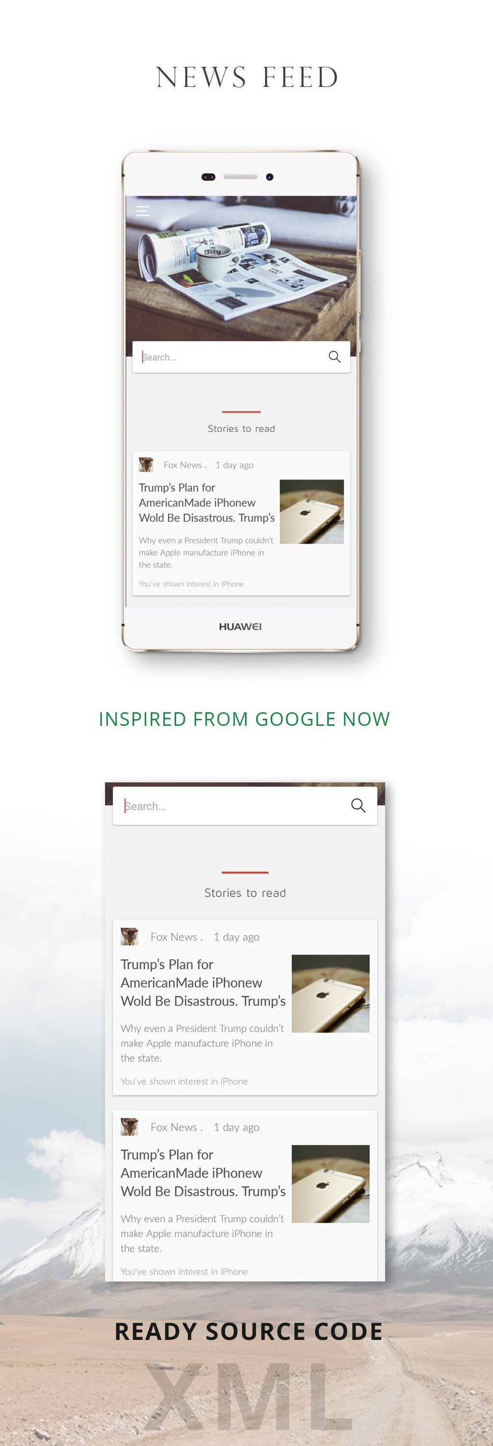 News Feed Application