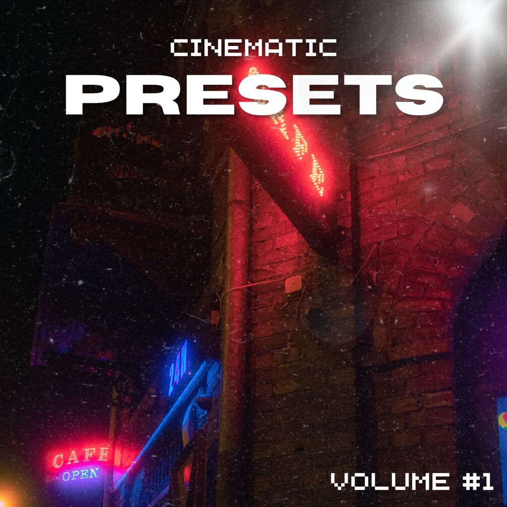 CINEMATIC PRESETS PACK VOLUME#1