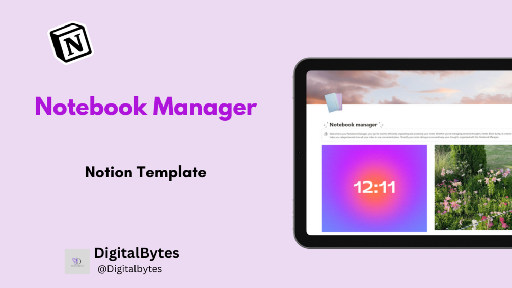 Notebook Manager