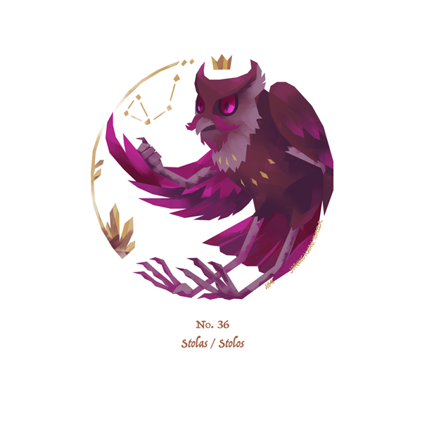 Goetia: Stolas - Print