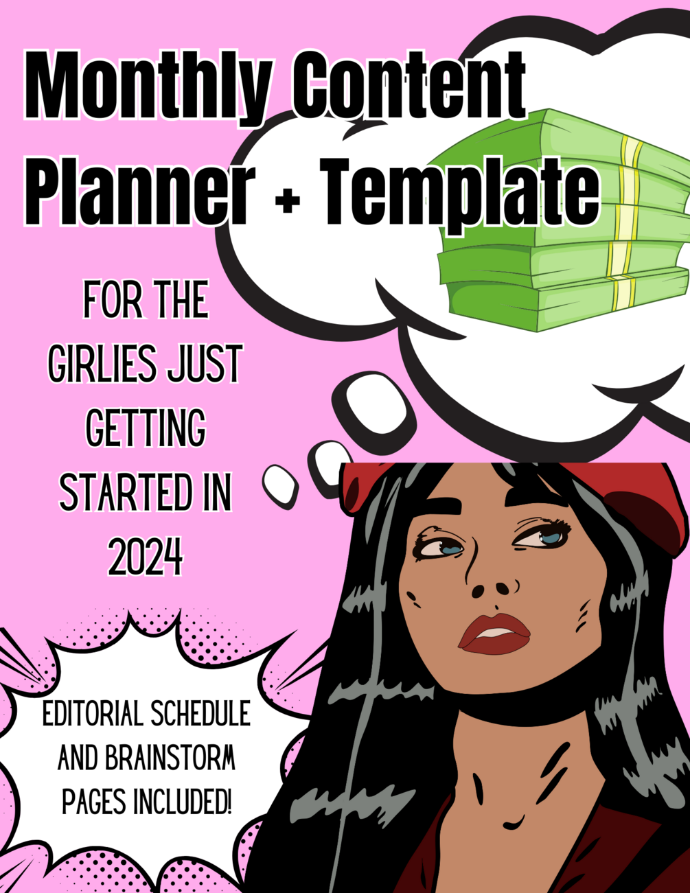 2024 Content Planner + Template