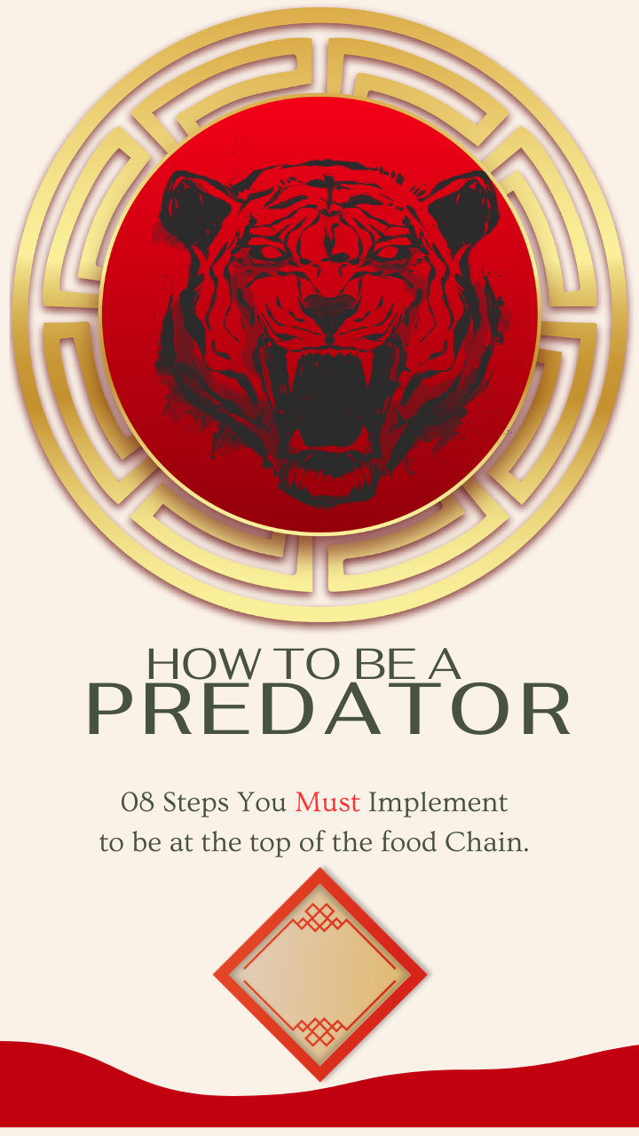 How to Be a Predator-08 Steps You Must Implement to be at the top of ...