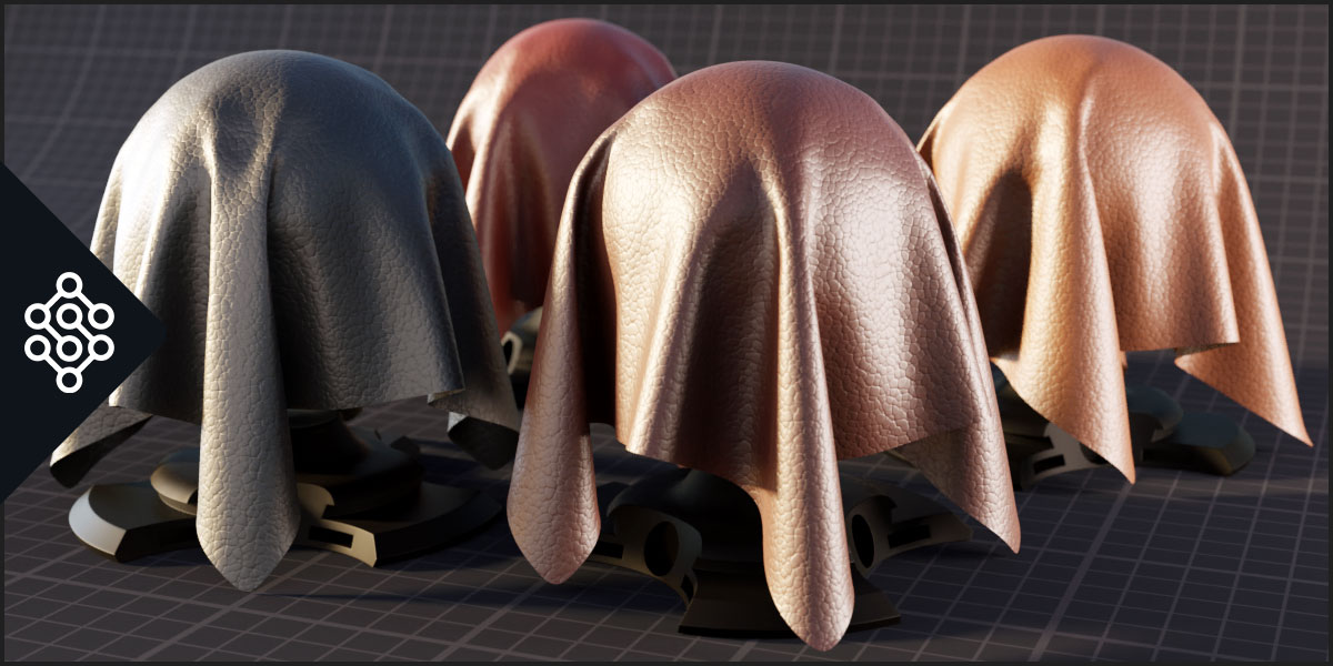 Procedural Polyurethane Leather Materials for Blender 3D