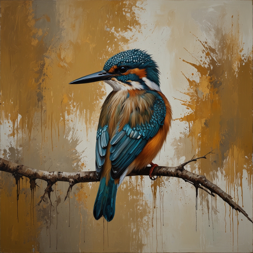 The Watchful Kingfisher