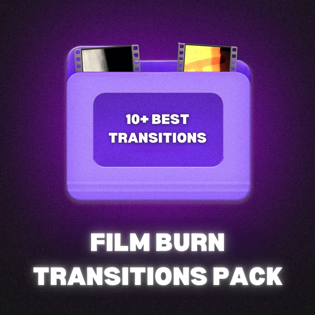 Film Burn Transitions Pack