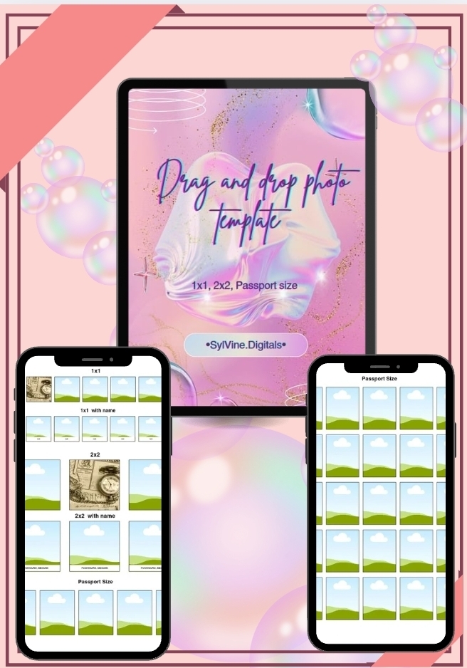Drag & Drop Photo Templates