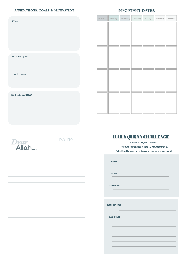 Muslim Organising Journal Template (PDF)