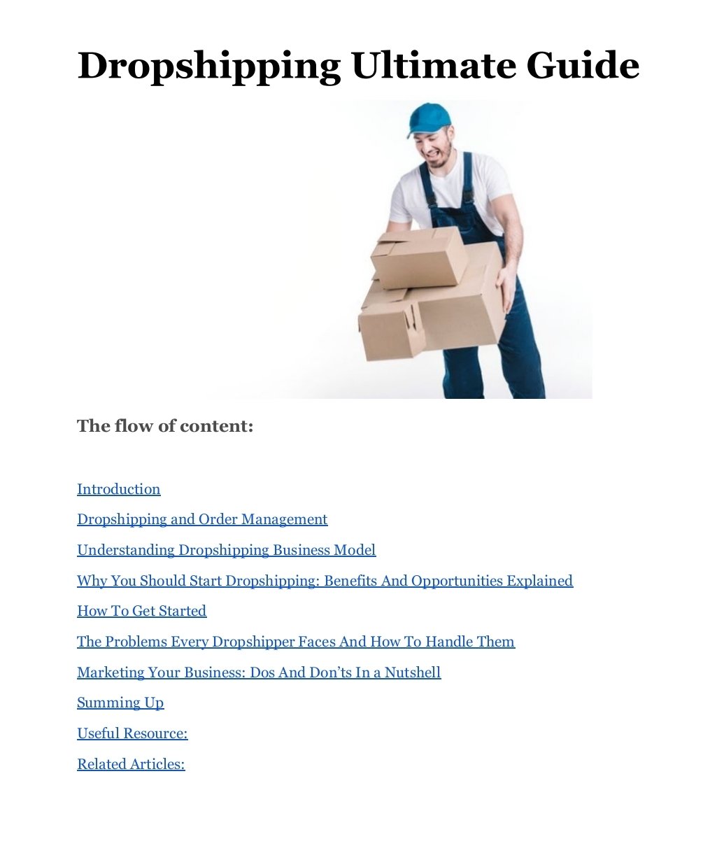 Dropshipping master mind