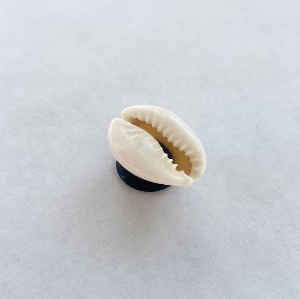Cowrie Shell Croc Charm