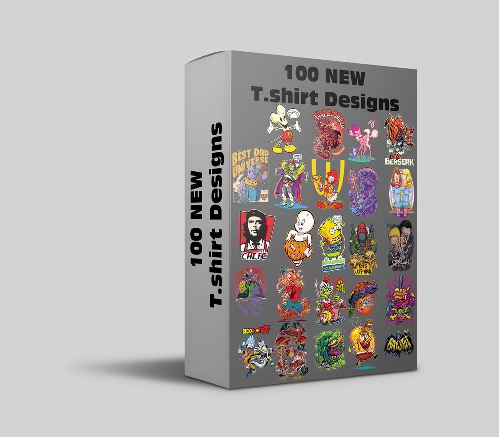 100 NEW t.shirt Designs