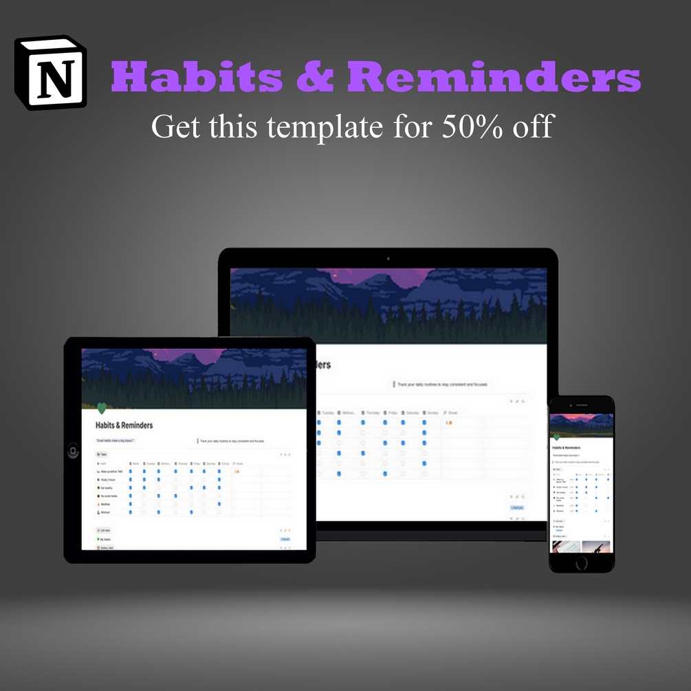 Habits & Reminders Tracker
