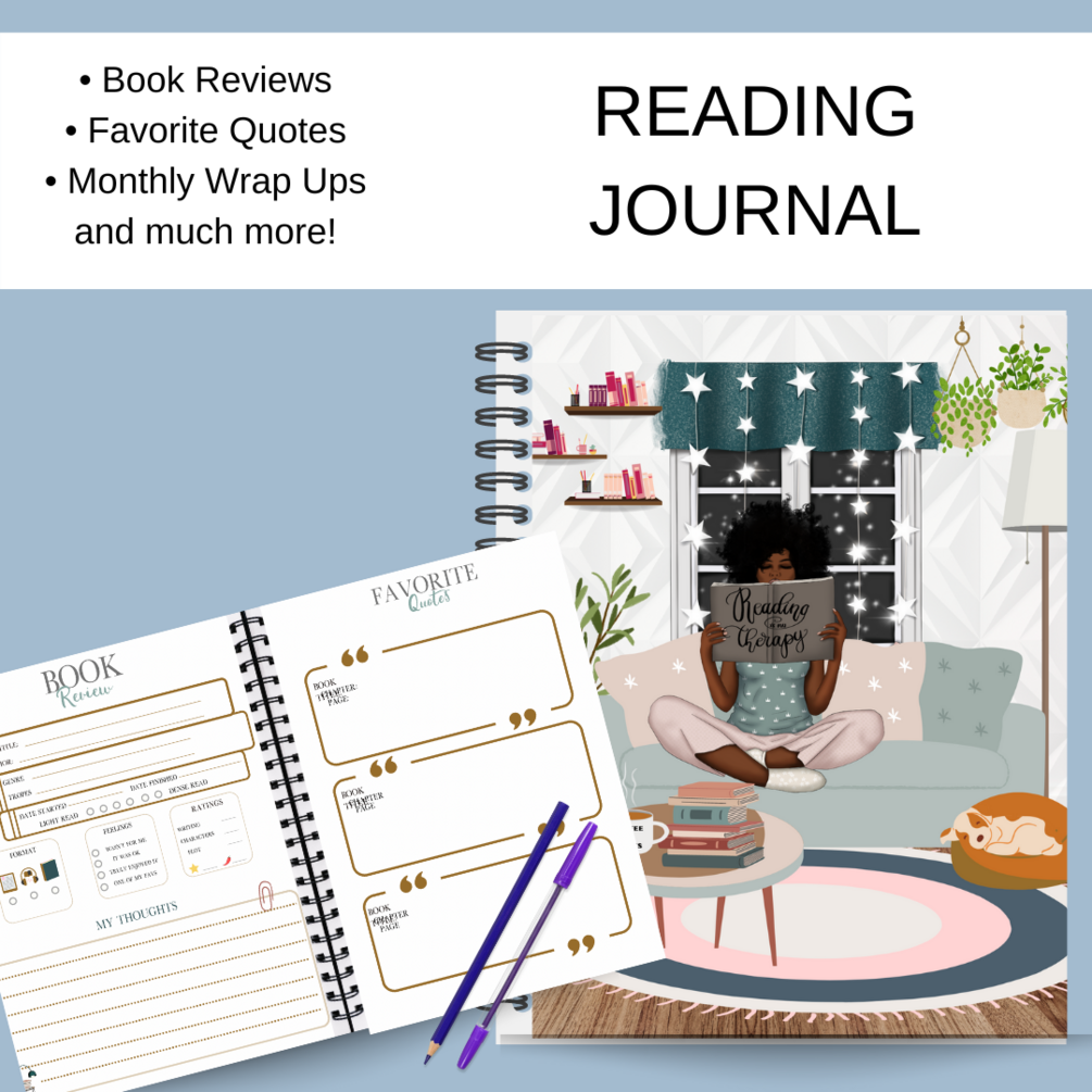 Reading is my therapy journal