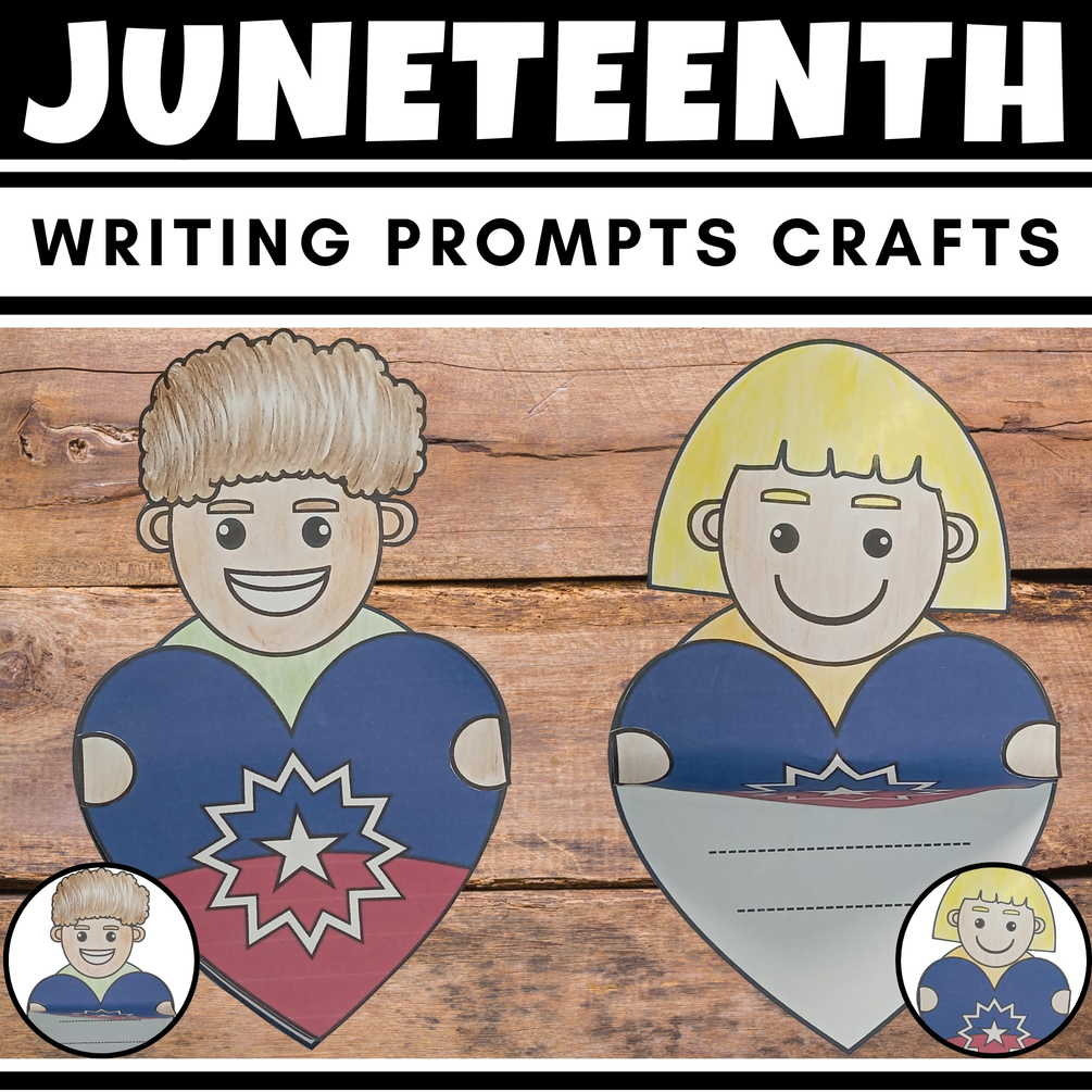 Printable Juneteenth Craft - Fun Activities and Writing Prompts Activities