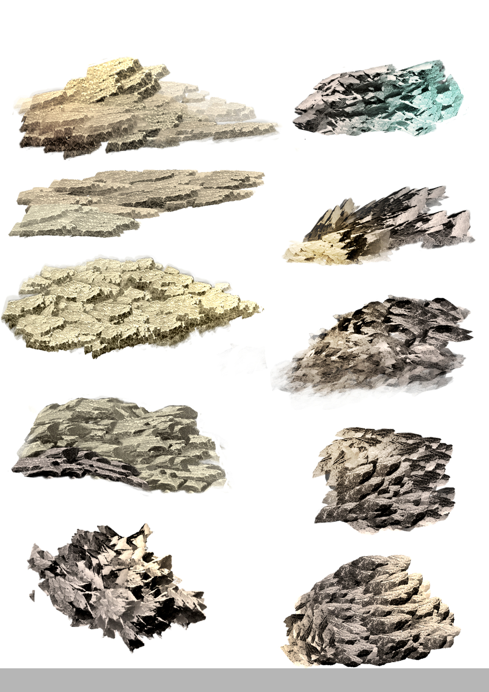Dynamic Rock - 36 Brushes
