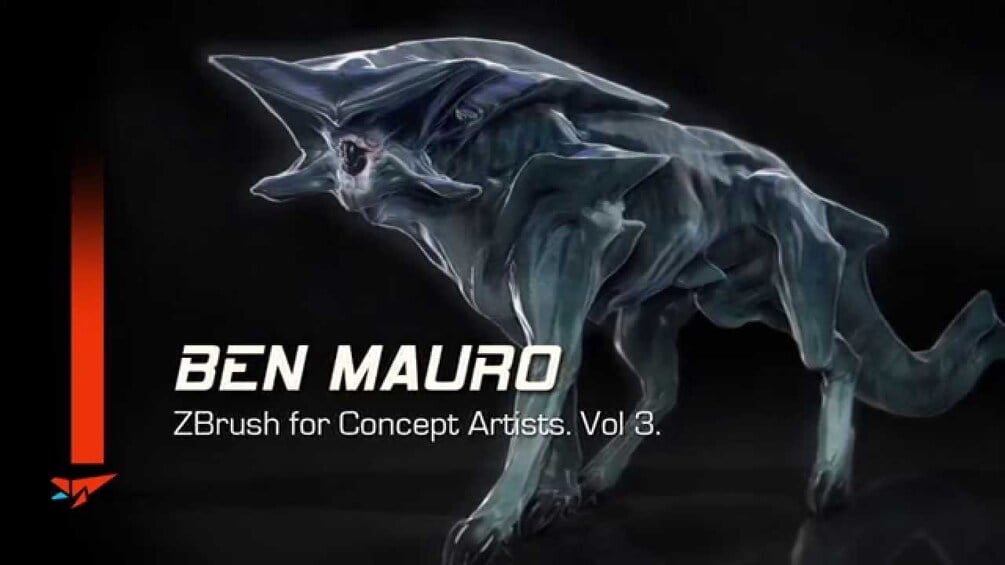 03 - ZBrush for Concept Artists - Alien creature design and illustration