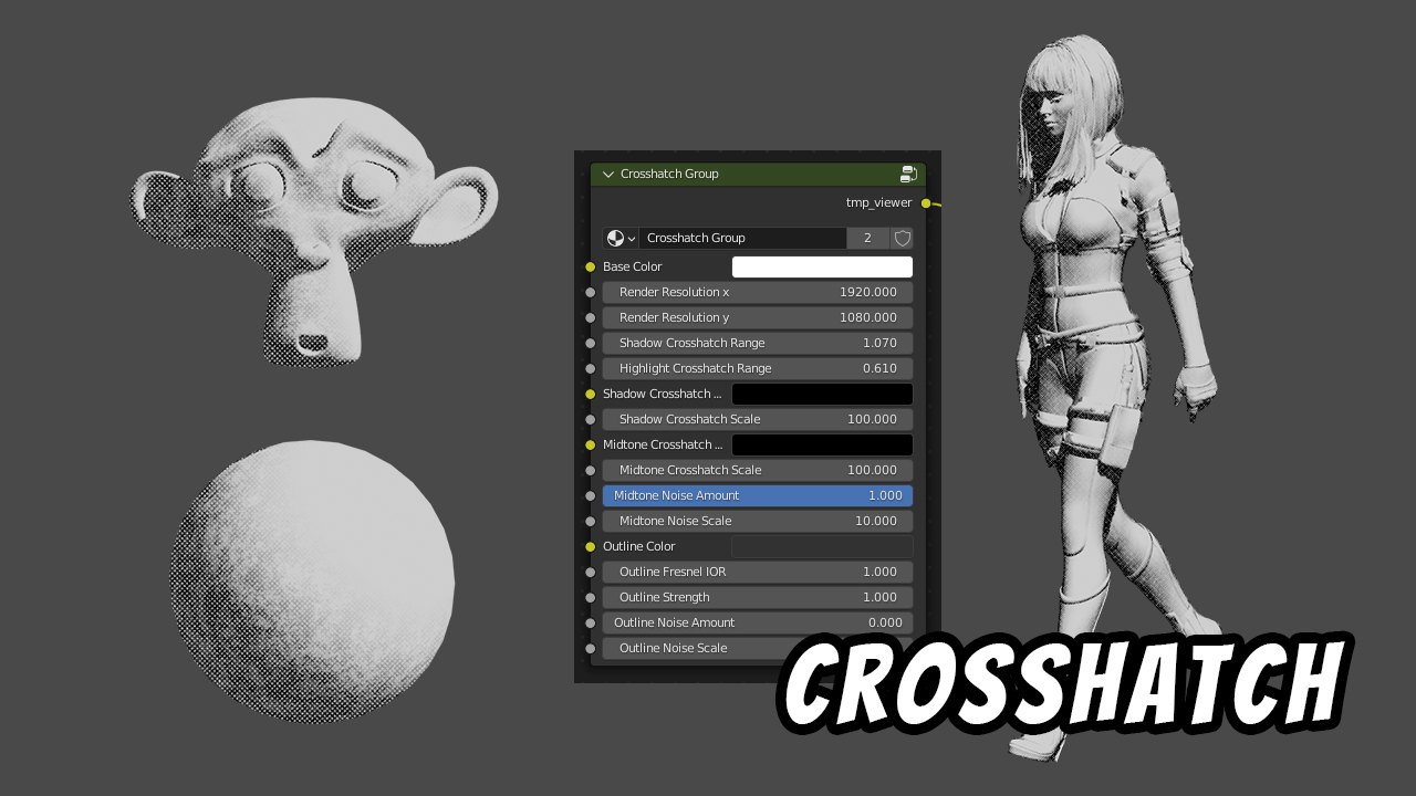 Ink Shader Pack - for Blender