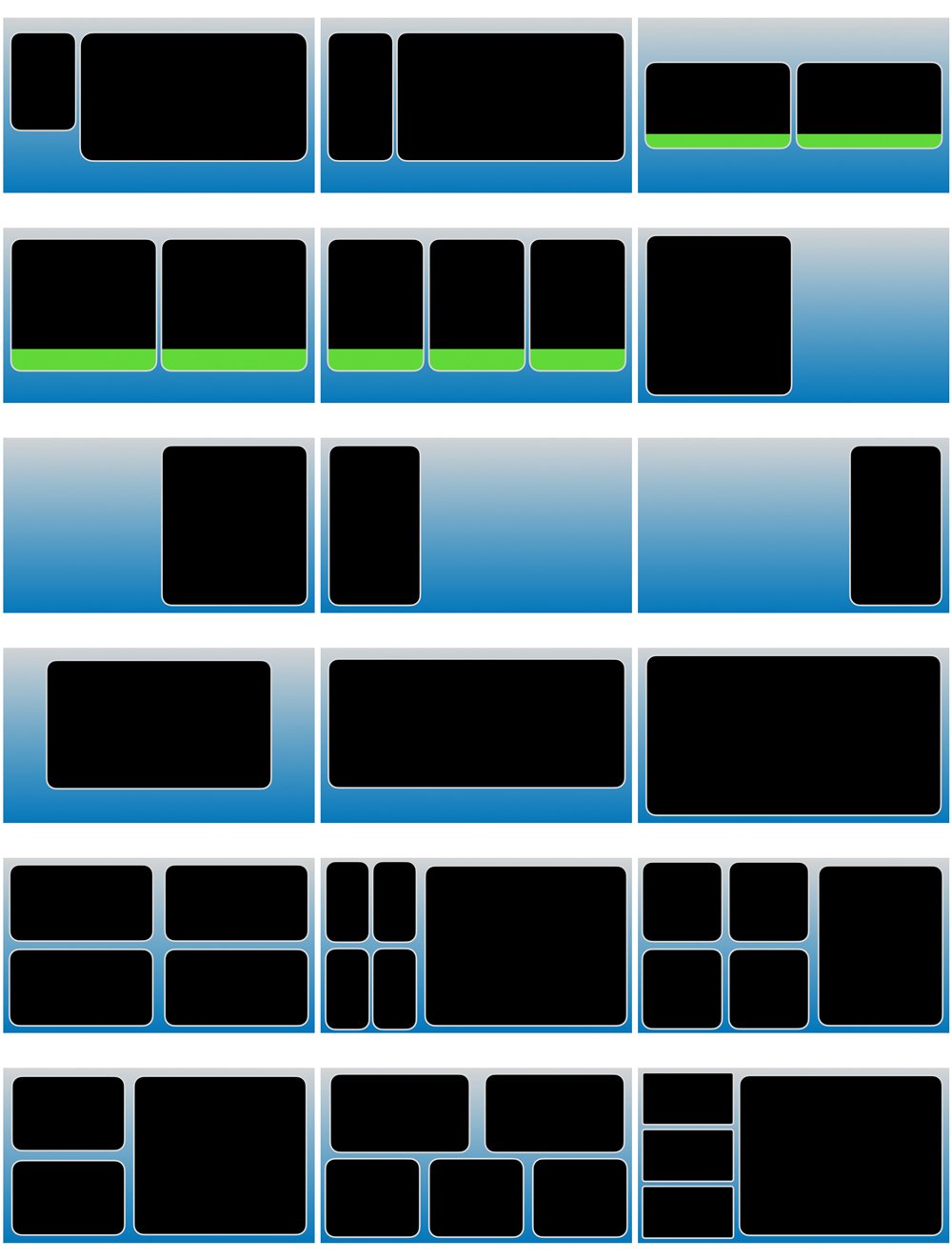 CUSTOMIZABLE Overlay Pack- Rounded Edges (keynote file)