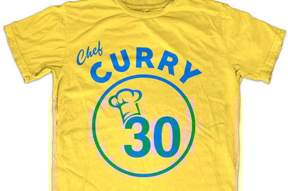 Stephen Curry 'CHEF CURRY' T-shirt - (yellow)