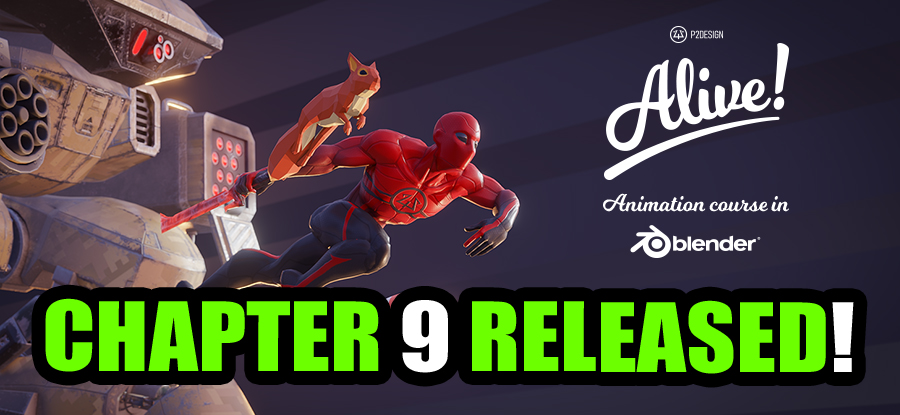 New Alive! chapter released - Exclusive sales! - p2design