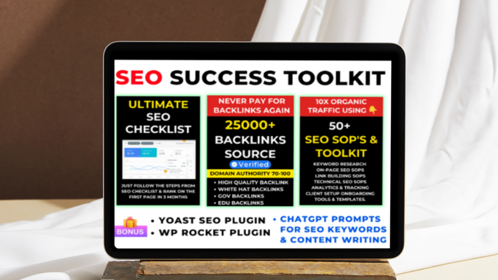 ULTIMATE SEO SUCCESS TOOLKIT
