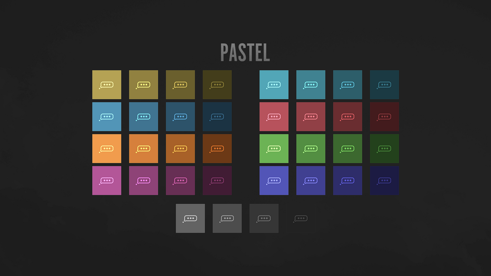 Pastel Icons