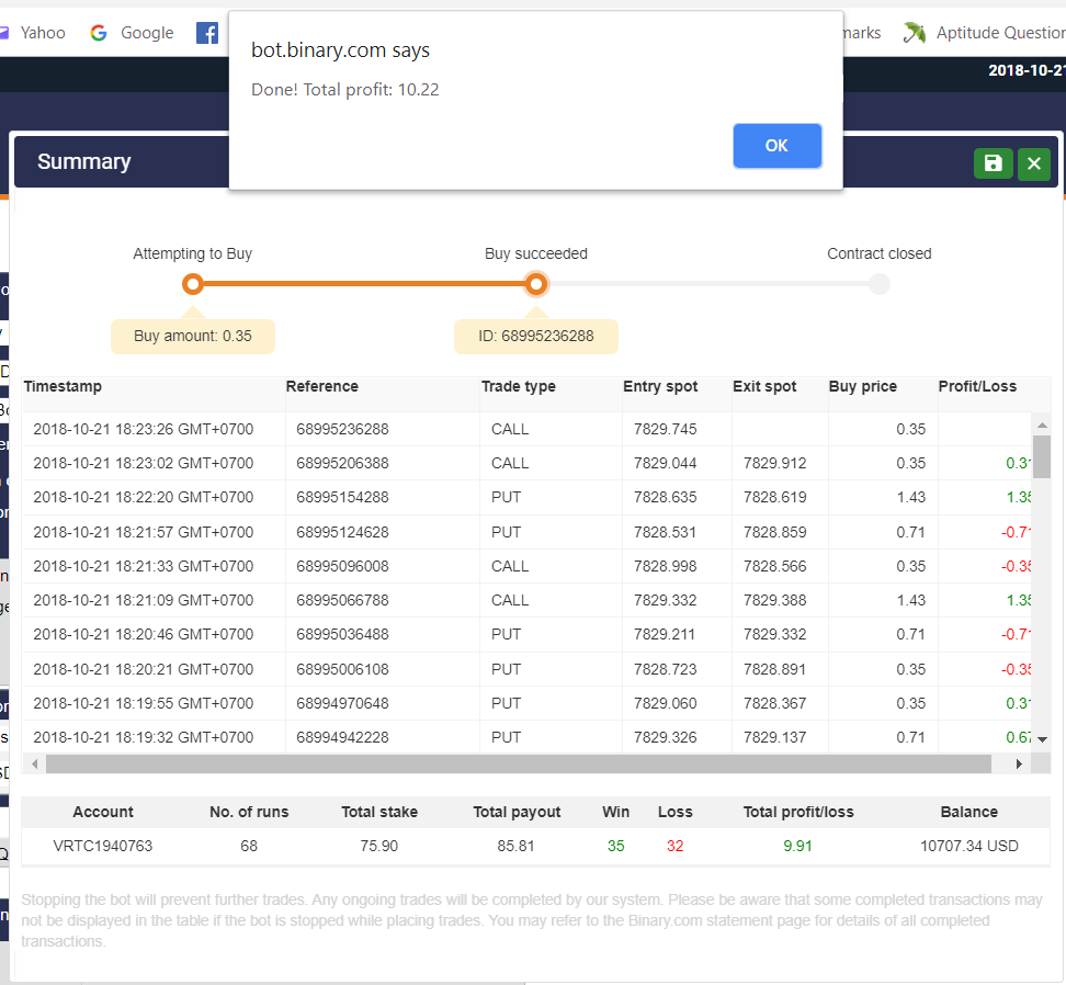 Binary Bot Quantum + Bonus