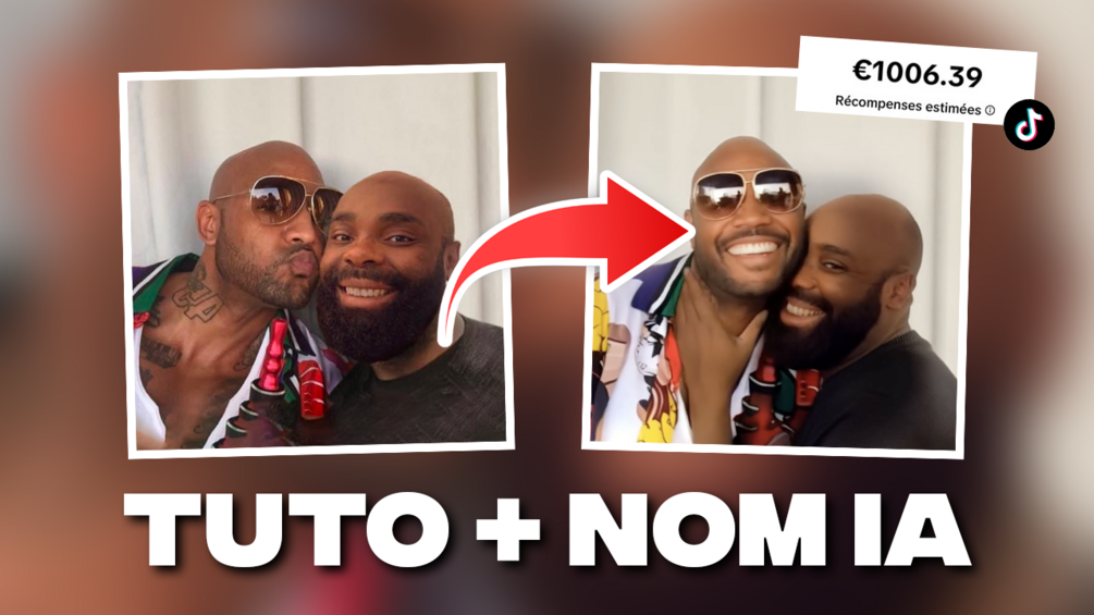Je t’apprend à faire les mêmes vidéos que moi + nom de l’IA (5k€/mois sur TikTok)