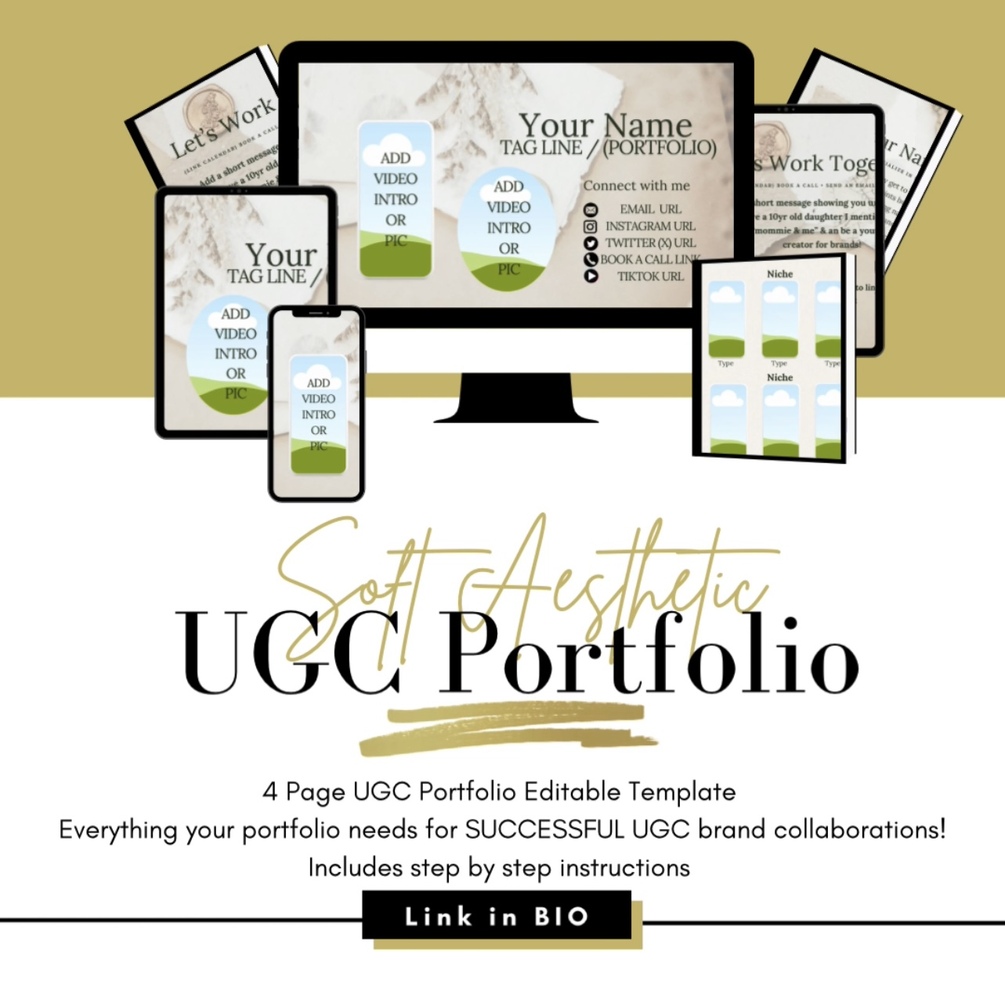 Aesthetic UGC Portfolio