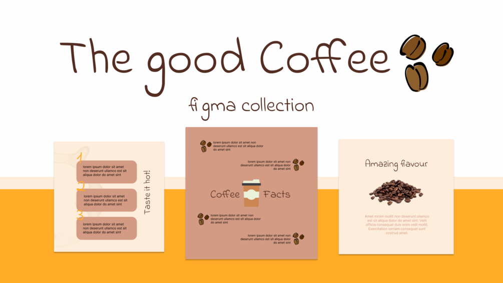 The Good Coffee Figma Collection