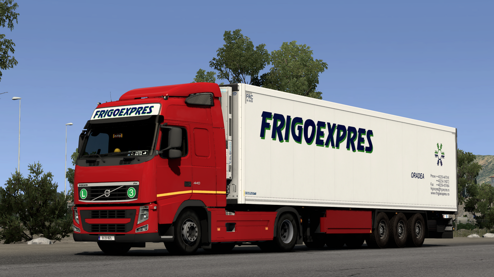 FRIGOEXPRES Combo skin. Volvo & Krone . ETS2
