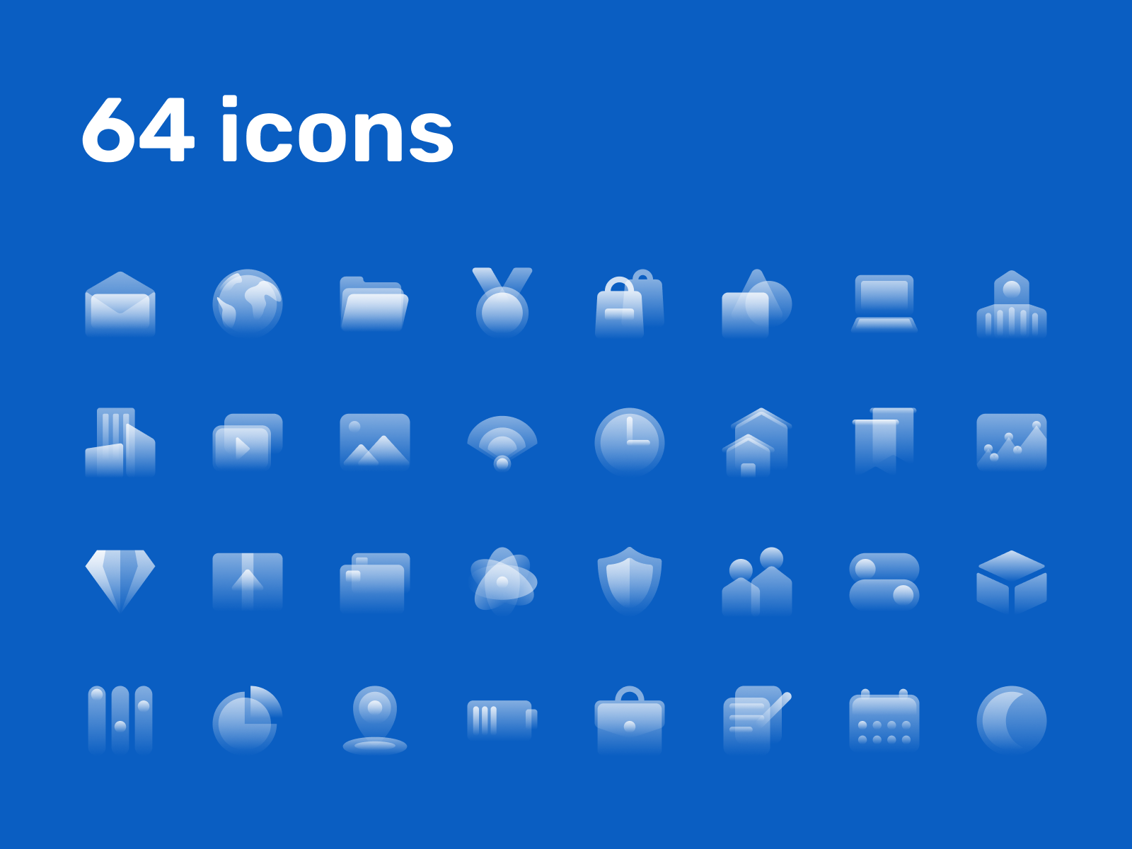 Free Glassy Icons Pack - Alex Martynov