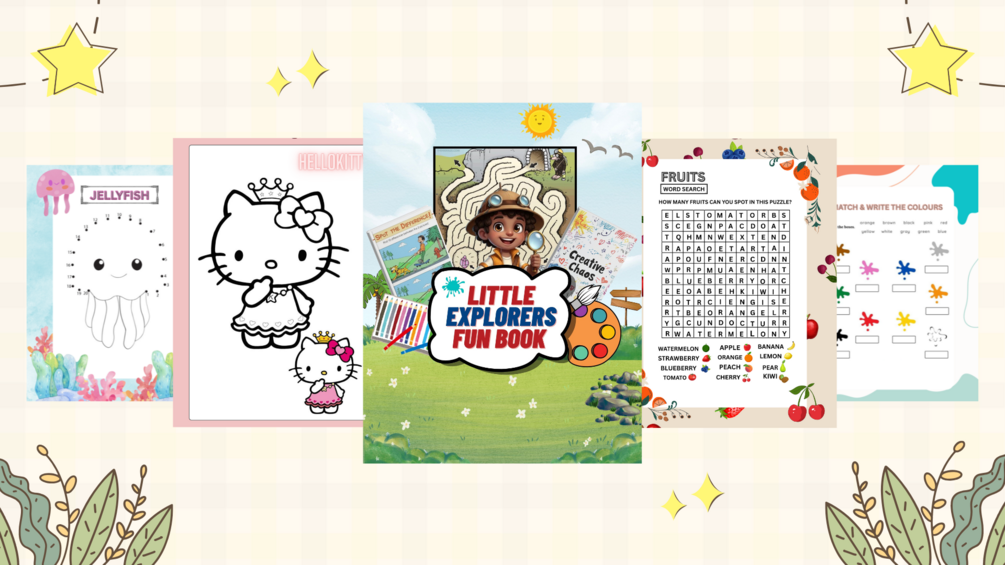 Little Explorers Fun Book