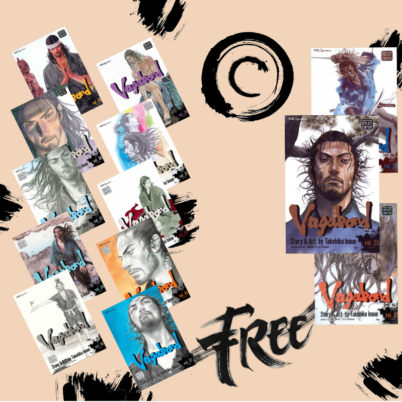 Vagabond [Volume 25 - 37] + FREE Gift