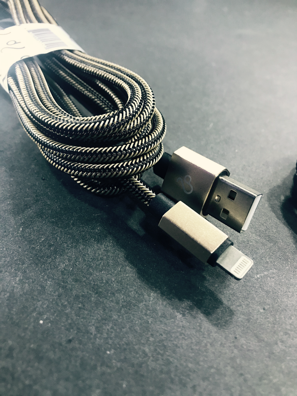 10 ft Gold Lightning charger cable
