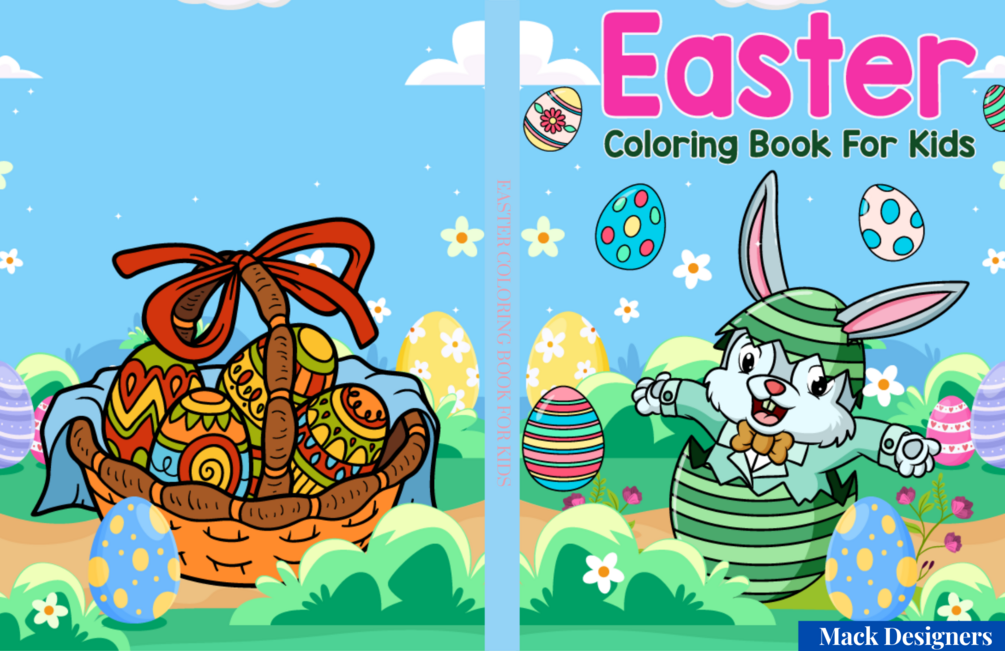 Easter Coloring Book for Toddlers: Vol 2
