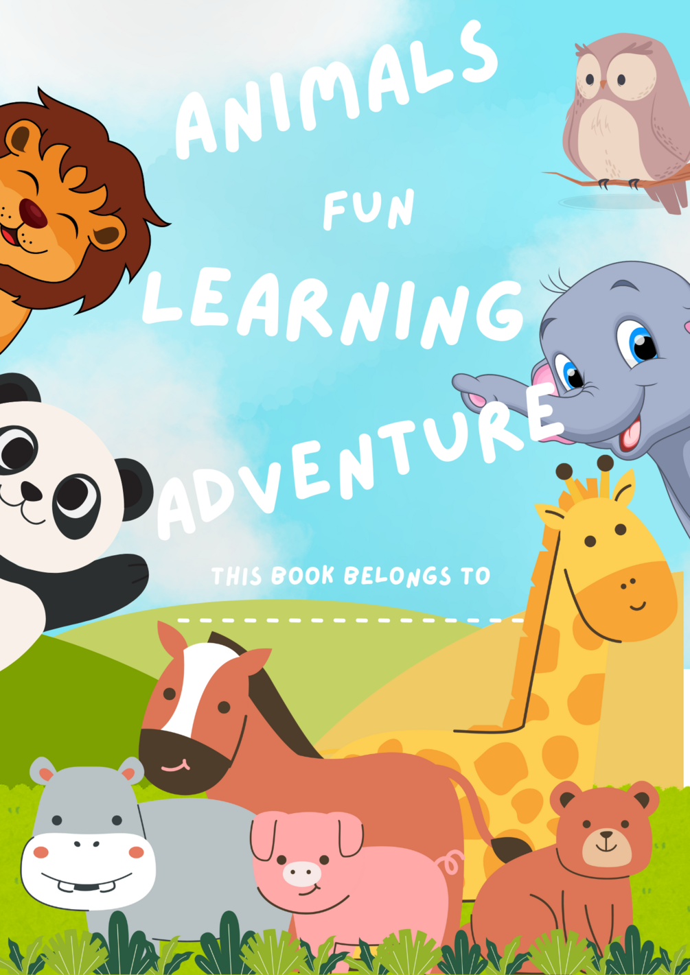 Animal Busy Books For Kids—Animals Fun Learnig Adventure